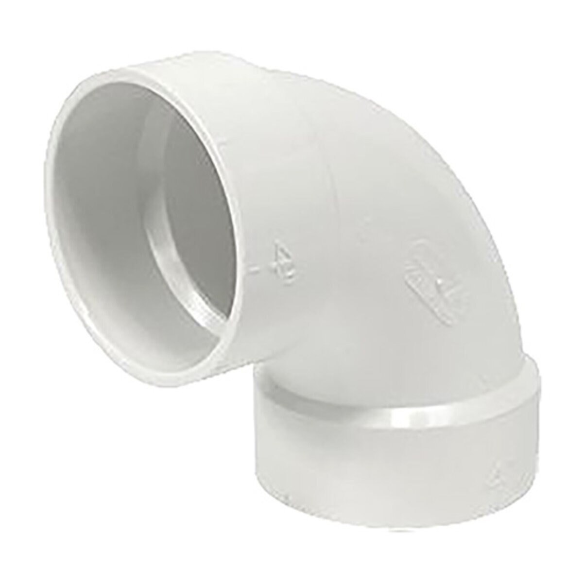 Multi Fittings Corp 90 Degree Elbow White PVC 12 in. Hub x Hub | SiteOne US