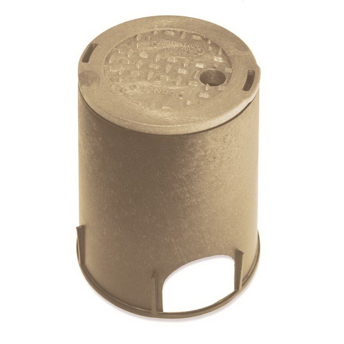 NDS Standard Valve Box Round 6 in. Sand Box/Sand Lid Overlapping ICV ...
