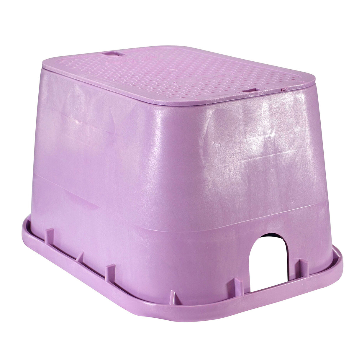 NDS Standard Valve Box Rectangle 14 in. x 19 in. x 12 in.H Purple Box ...