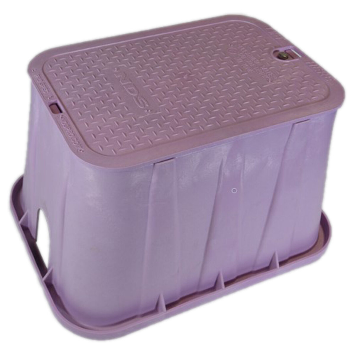 NDS Pro-Spec Valve Box Rectangle 14 in. x 19 in. x 12 in.H Purple Box ...
