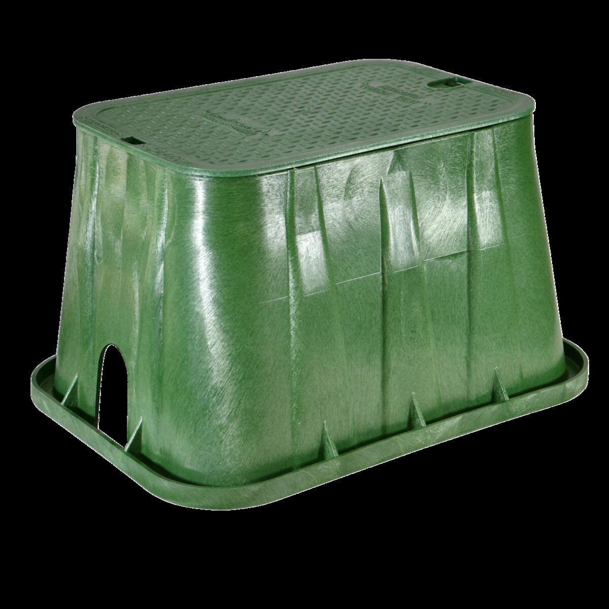 NDS Pro-Spec Valve Box Rectangle 14 in. x 19 in. x 12 in.H Green Box ...