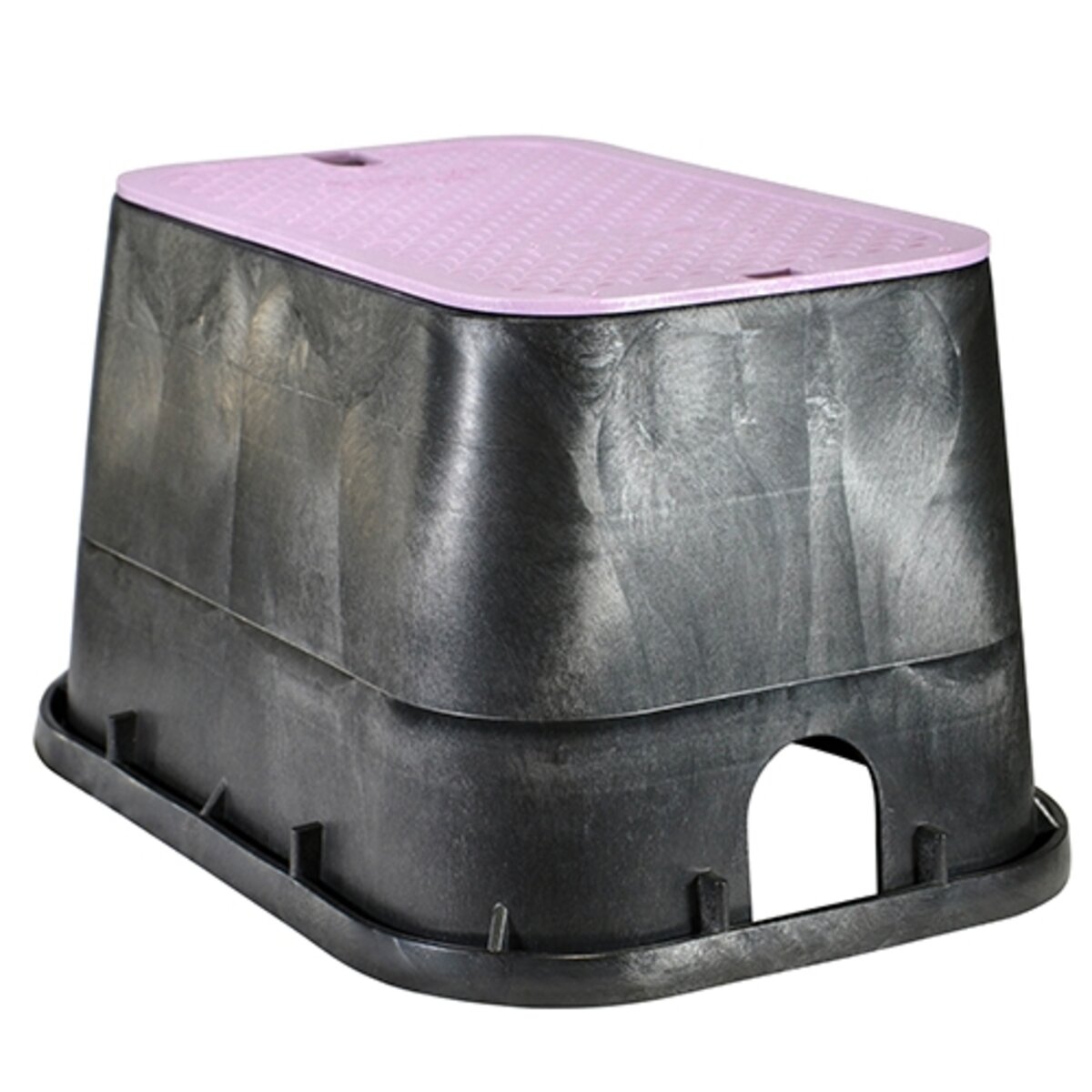 NDS Standard Valve Box Black Box/Purple Lid Retangle 14 in. x 19 in. x ...