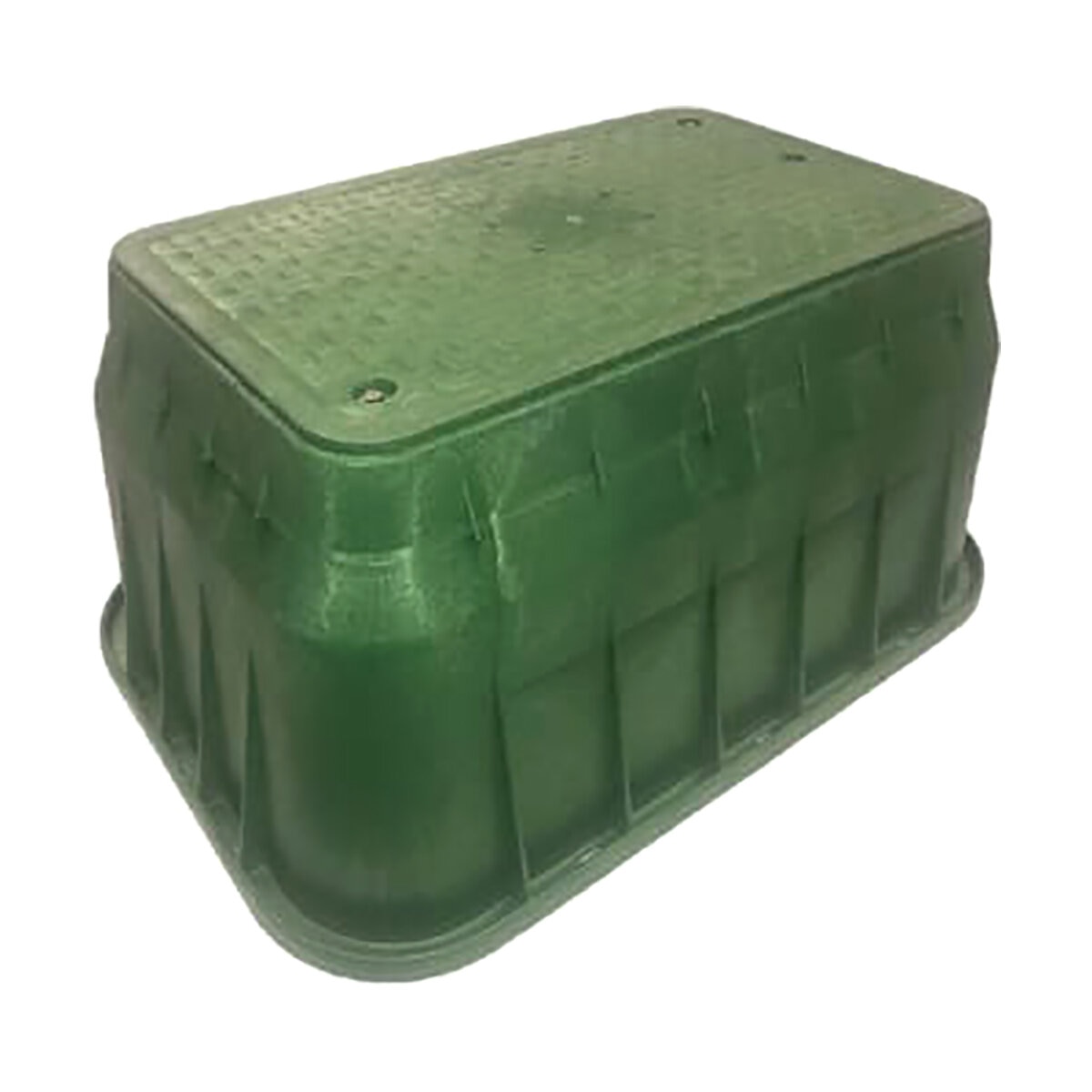 NDS Pro-Spec Valve Box Green Box w/ Green Cover & Bolt 17 in. x 30 in ...