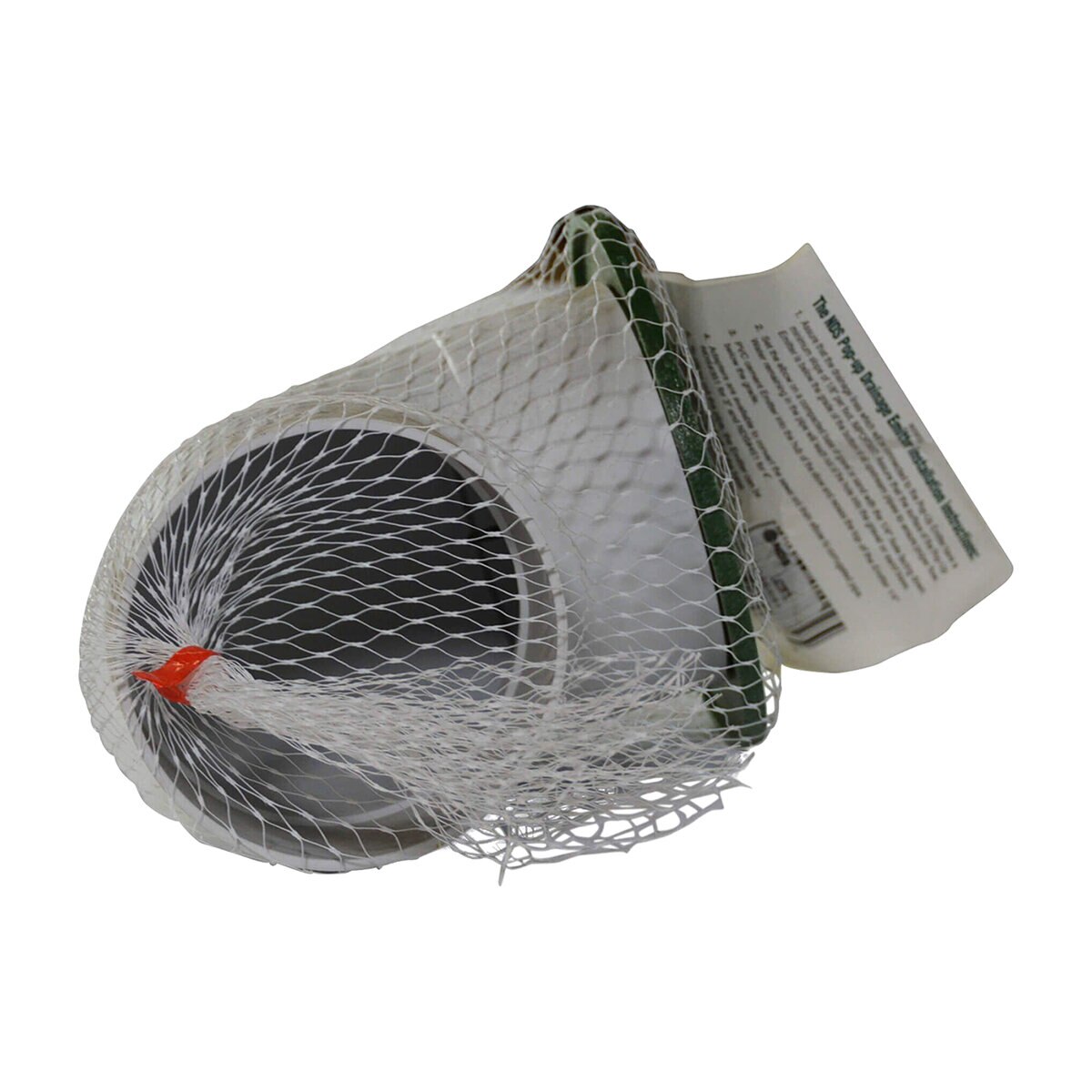 NDS DrainTech Drainage Emitter Pop-Up Green Plastic 4 in. w/ Elbow ...