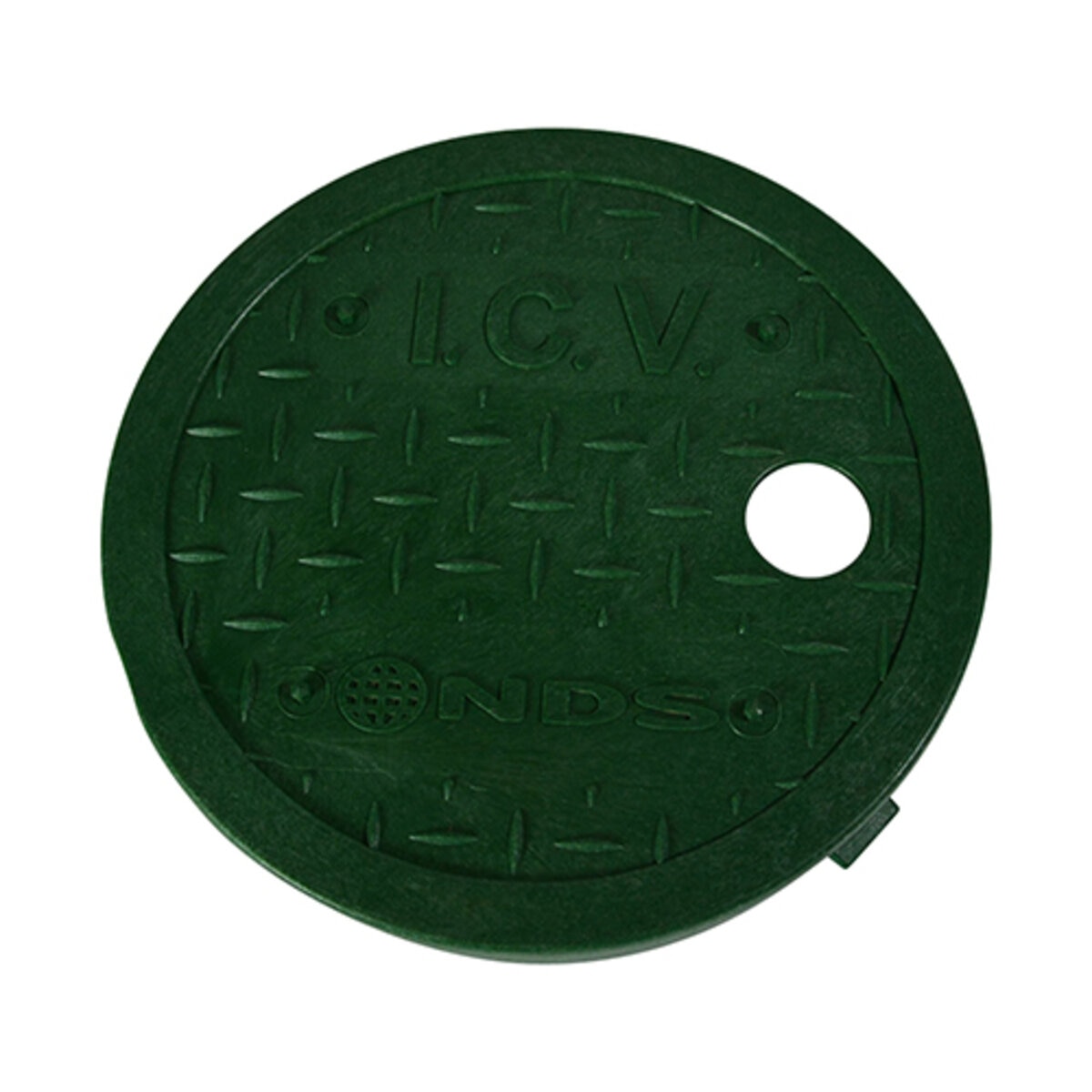 NDS Valve Box Lid (only) Overlapping Green Plastic 6 in. Round Lid Only ...