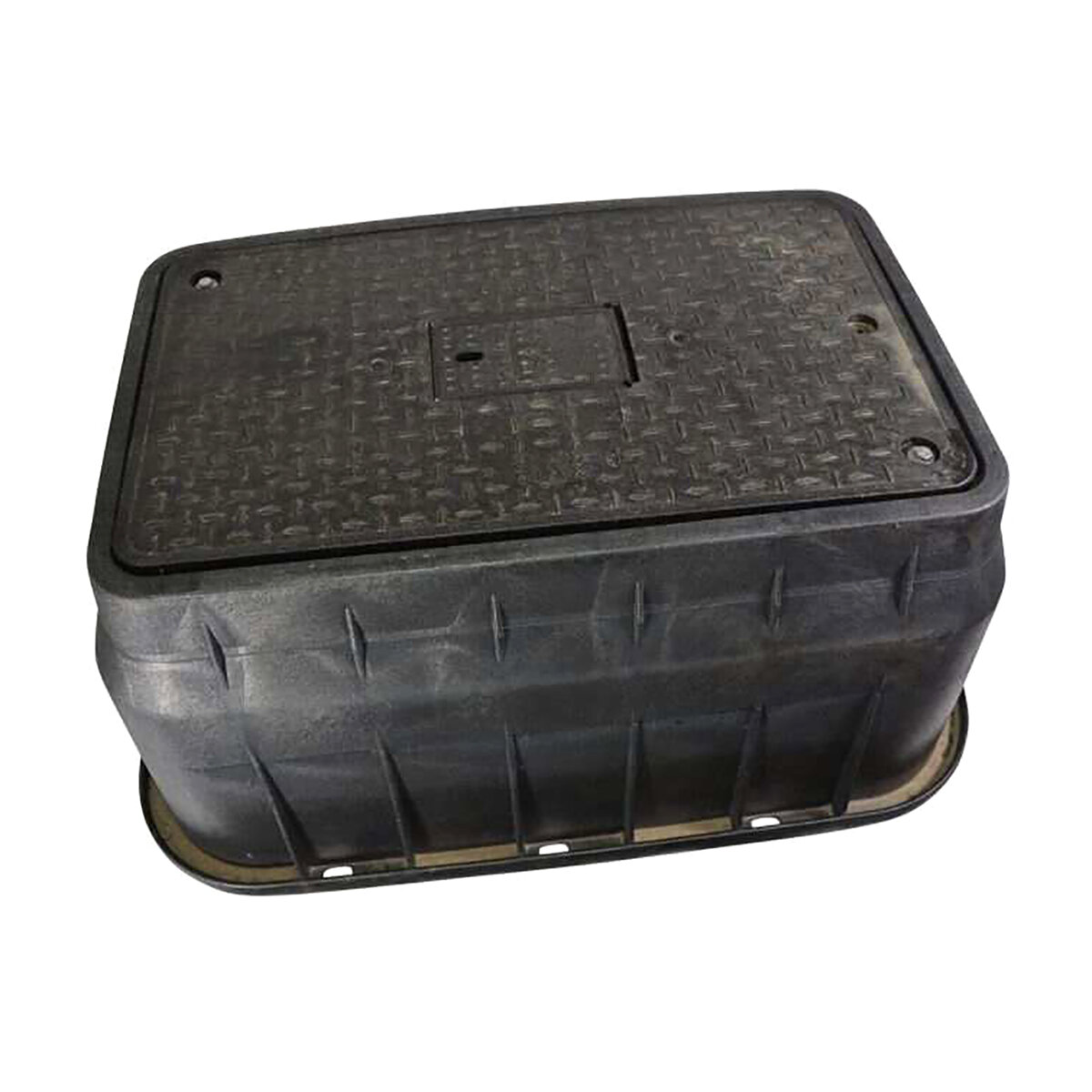 NDS Meter Box Plastic w/ Reader Cover 17 in. x 30 in. x 18 in. Bolt ...