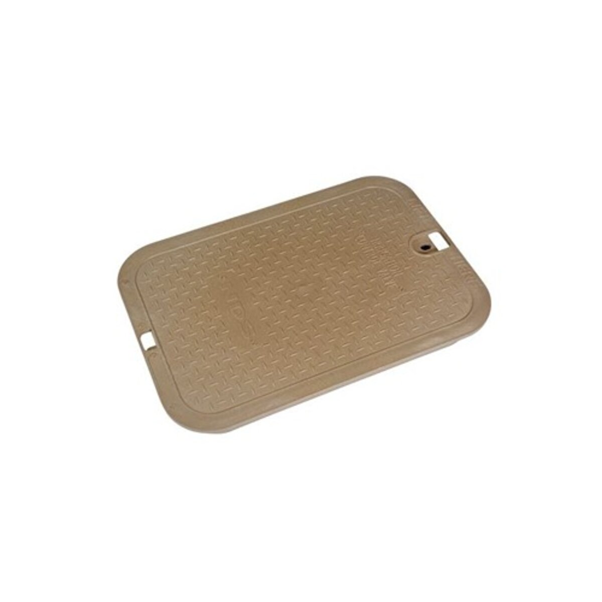 NDS Valve Box Lid Standard-Series Rectangle Jumbo 13 in. x 20 in. Sand ...