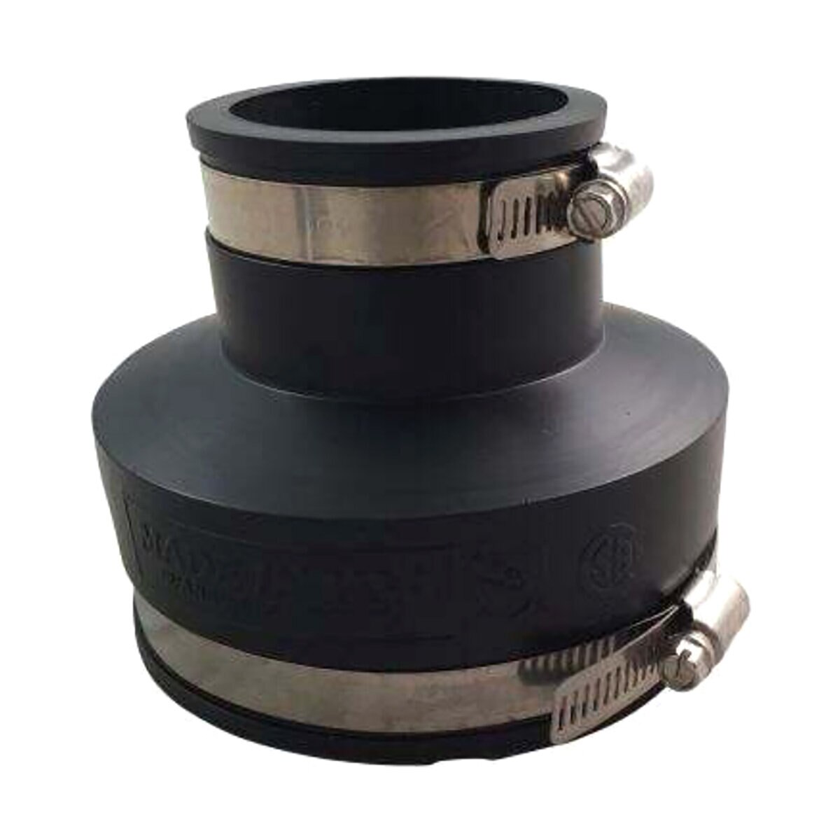 NDS PVC Flexible Coupling w/ SS Clamps White 4 in. x 4 in | SiteOne US