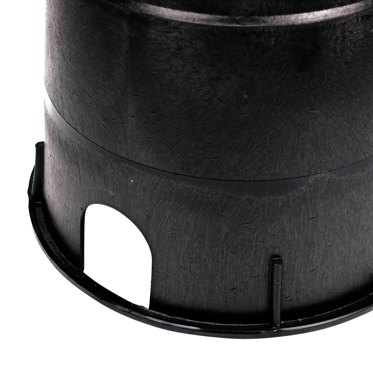 NDS Standard Valve Box Round 10 in. Black Box/Green Lid Overlapping ICV ...