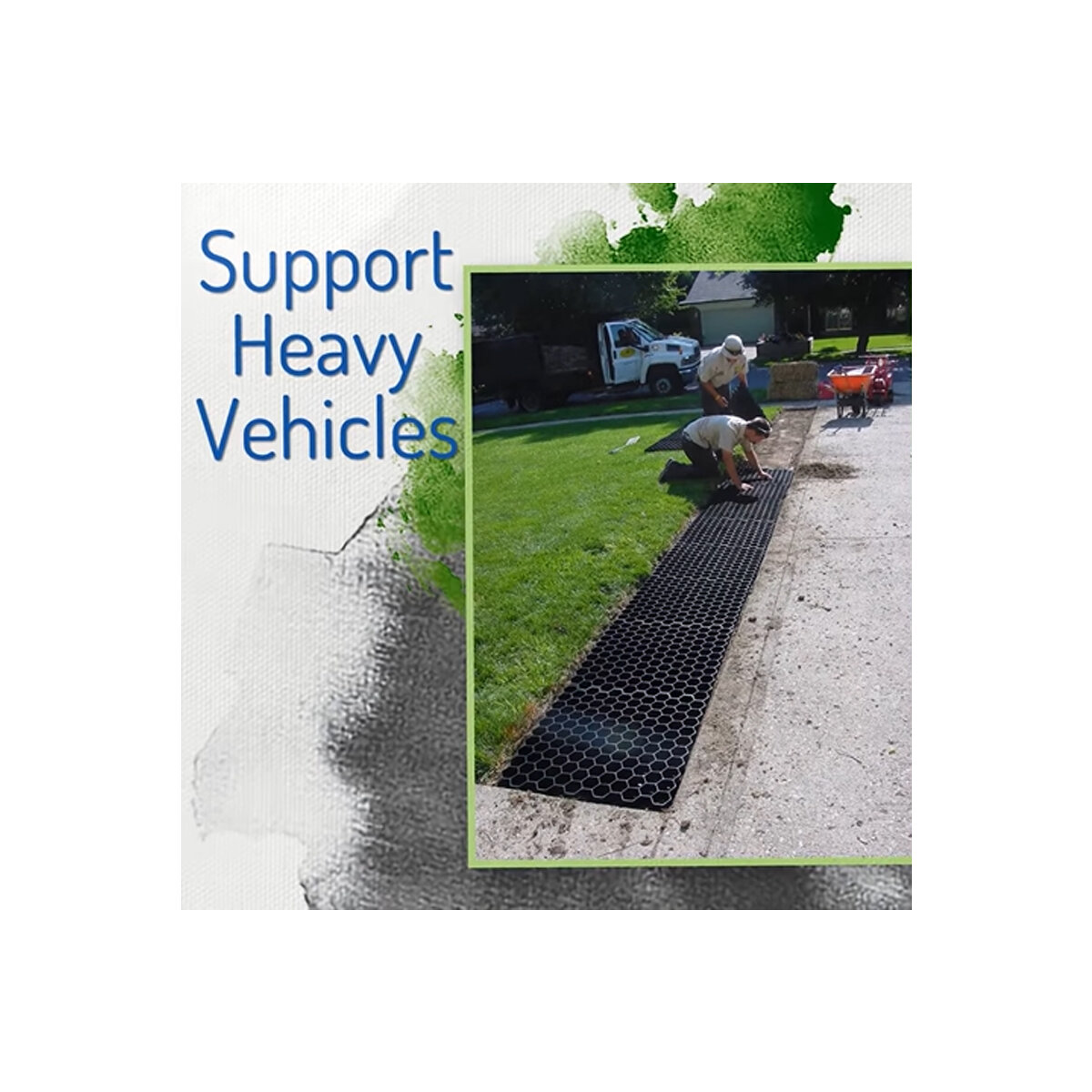 NDS TuffTrack Grass Paver - 24 in. x 24 in. Panel | SiteOne