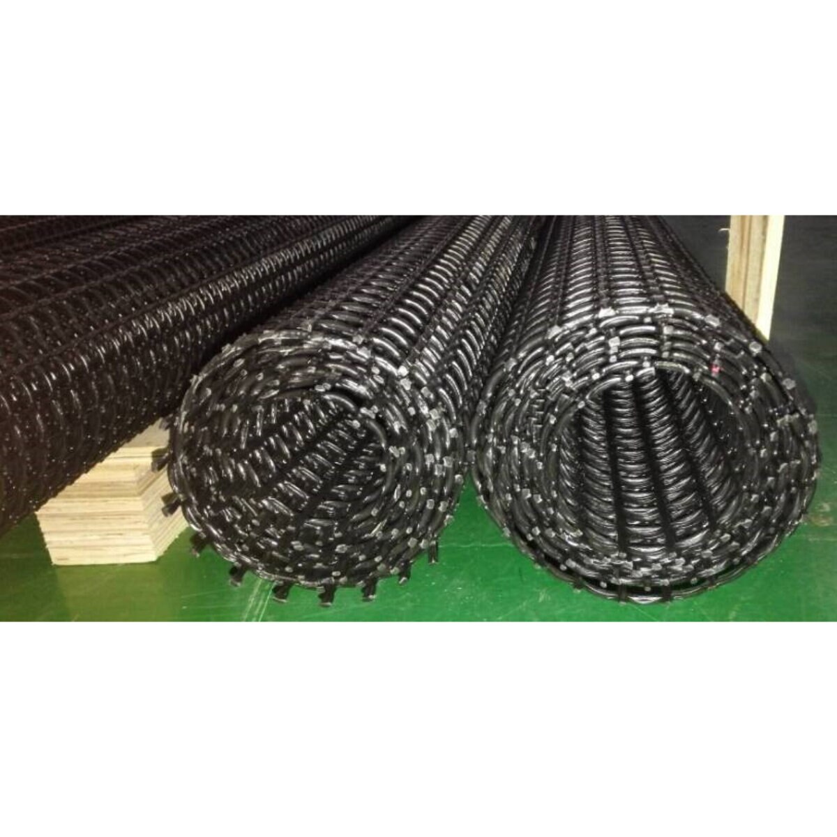 NYP Corp 4 in. X 24 in. Black Plastic Mesh Tree Guard (8-Pack Bundle ...