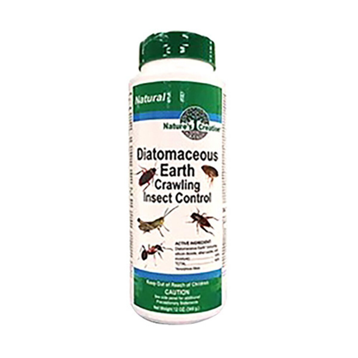 Nature's Creation Diatomaceous Earth Crawling Insect Control 12 oz ...