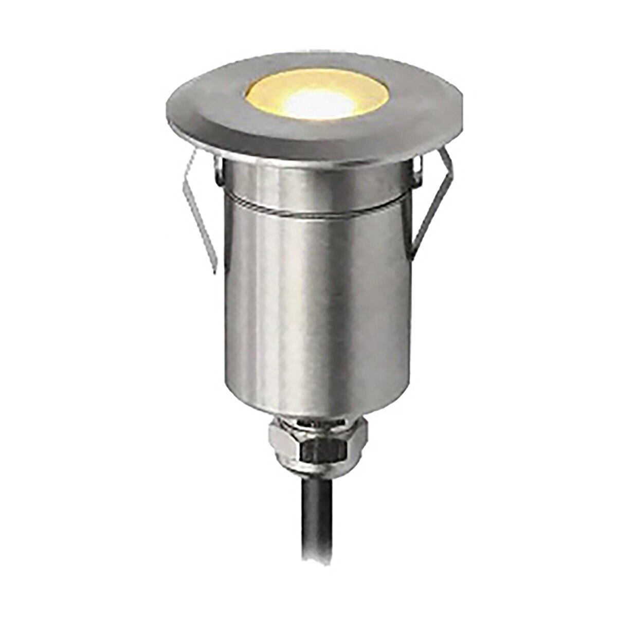 New Lite In-Ground Light Stainless Steel 45 Degree Eye-Lid Top w ...