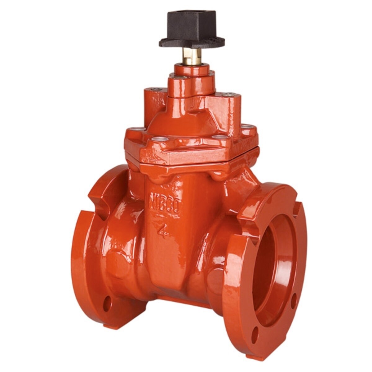 Nibco MJ619 Resilient Wedge Gate Valve Ductile Iron 6 in. Mechanical ...