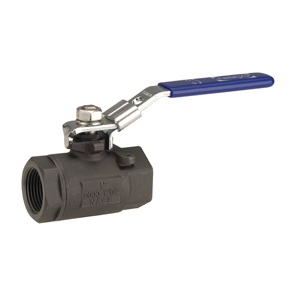 Nibco Standard Port Ball Valve Stainless Steel 2 in. Fipt w/ Locking ...