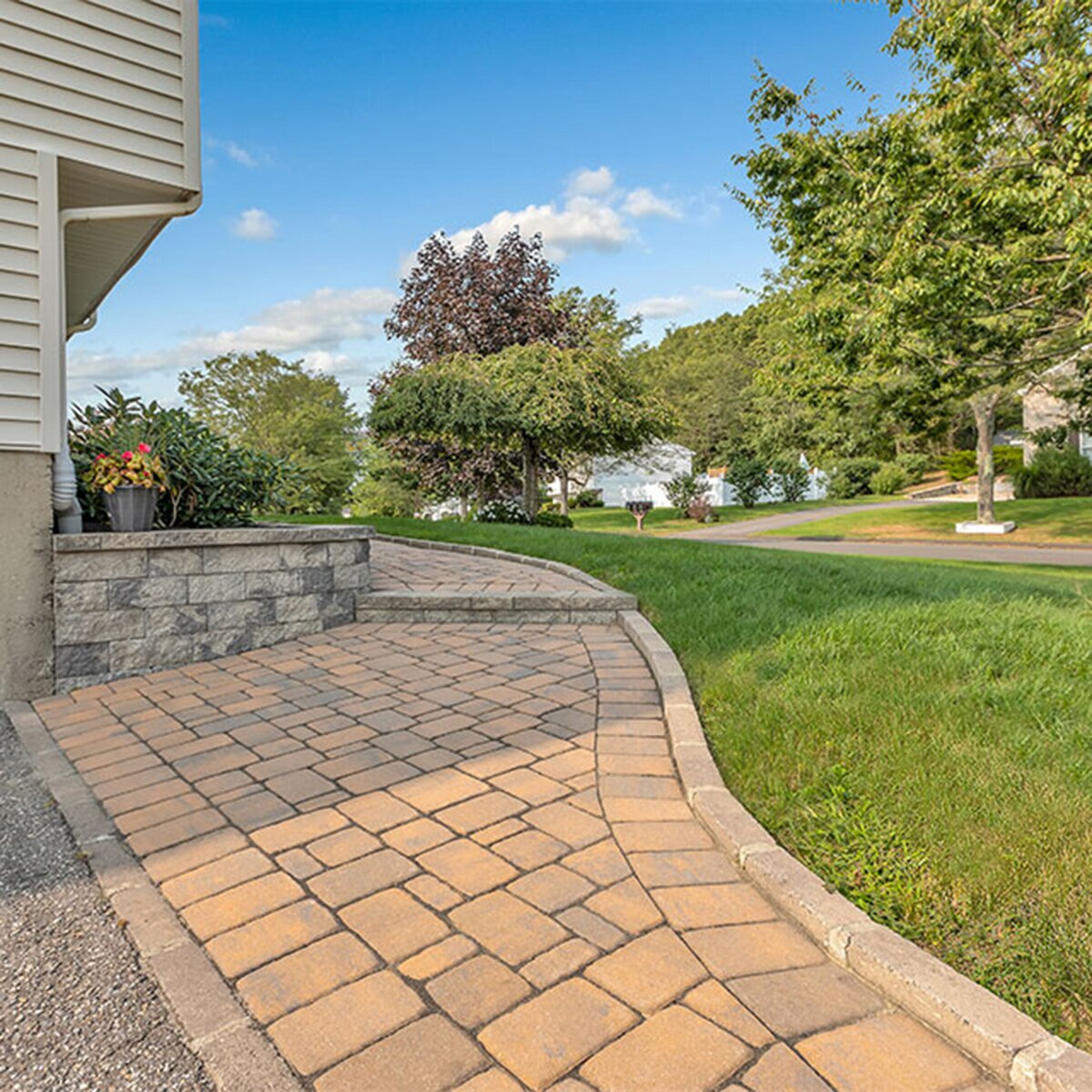 Nicolock Colonial Cobble Paver 4 pc. Combo Adobe (133 sq. ft./pallet ...