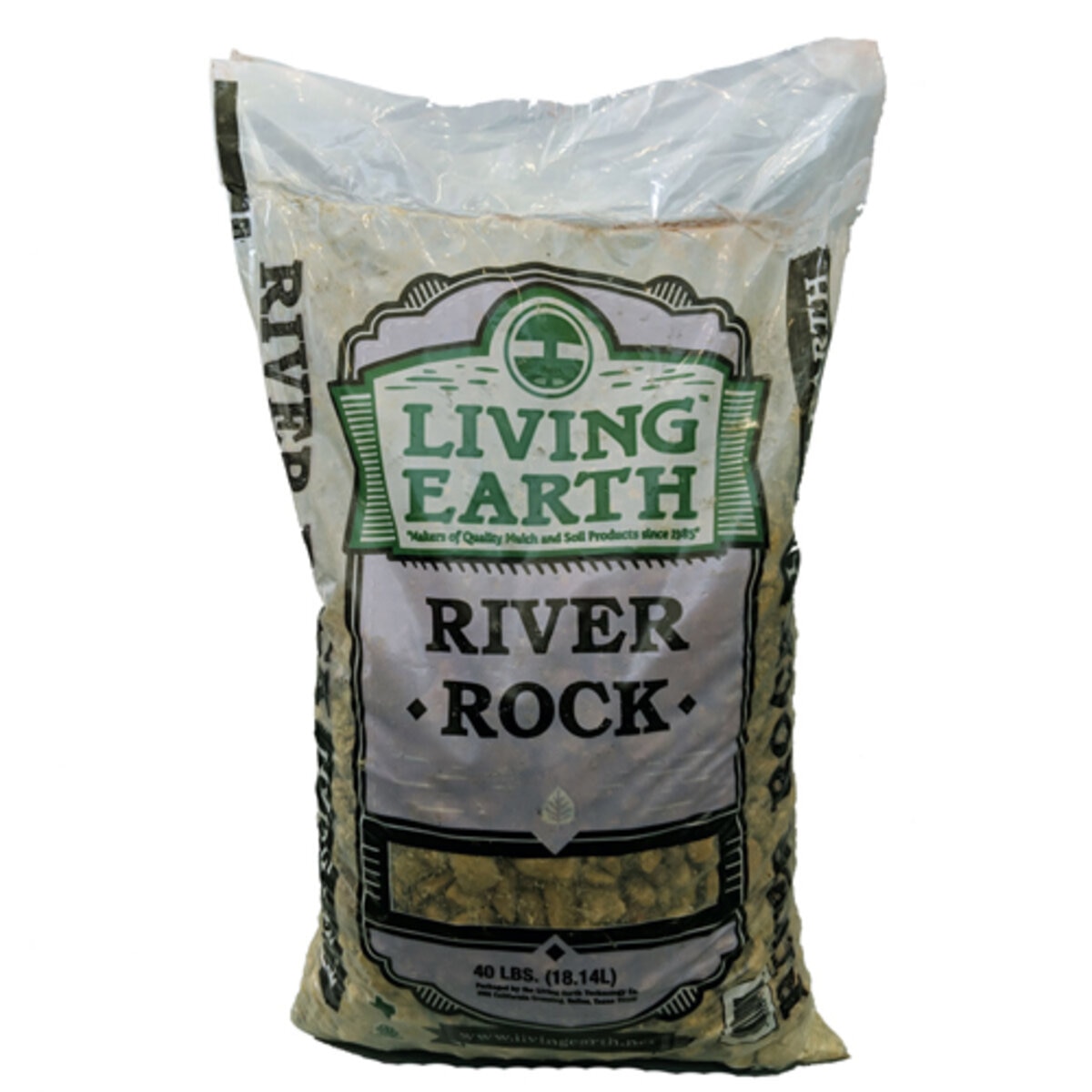 Bagged River Rock Large Pea Gravel (40 lb. Bag) | SiteOne US