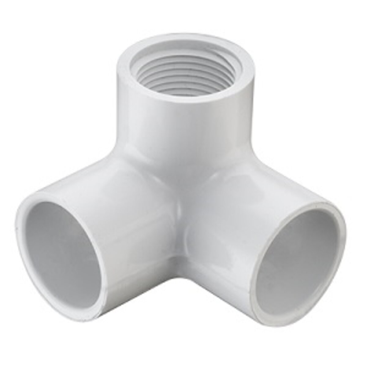 Sch 40 PVC 90 Degree Side Outlet Reducing Elbow 3/4 in. x 1/2 in ...