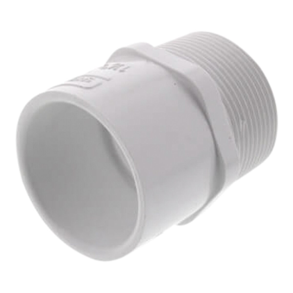 Sch 40 PVC Reducing Male Adapter 1-1/2 in. x 1-1/4 in. MIPT x Socket ...