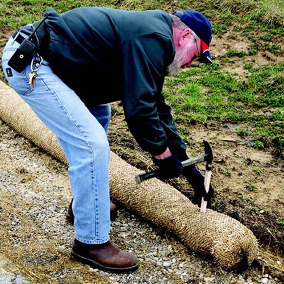 American Excelsior Straw Wattle 9 in. x 25 ft. (18/pallet) | SiteOne US