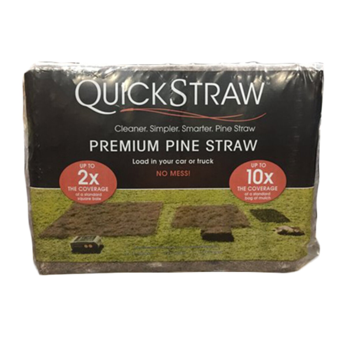 QuickStraw/CleanStraw Pine Straw Long Needle 2.3 cu. ft. Bag | SiteOne US