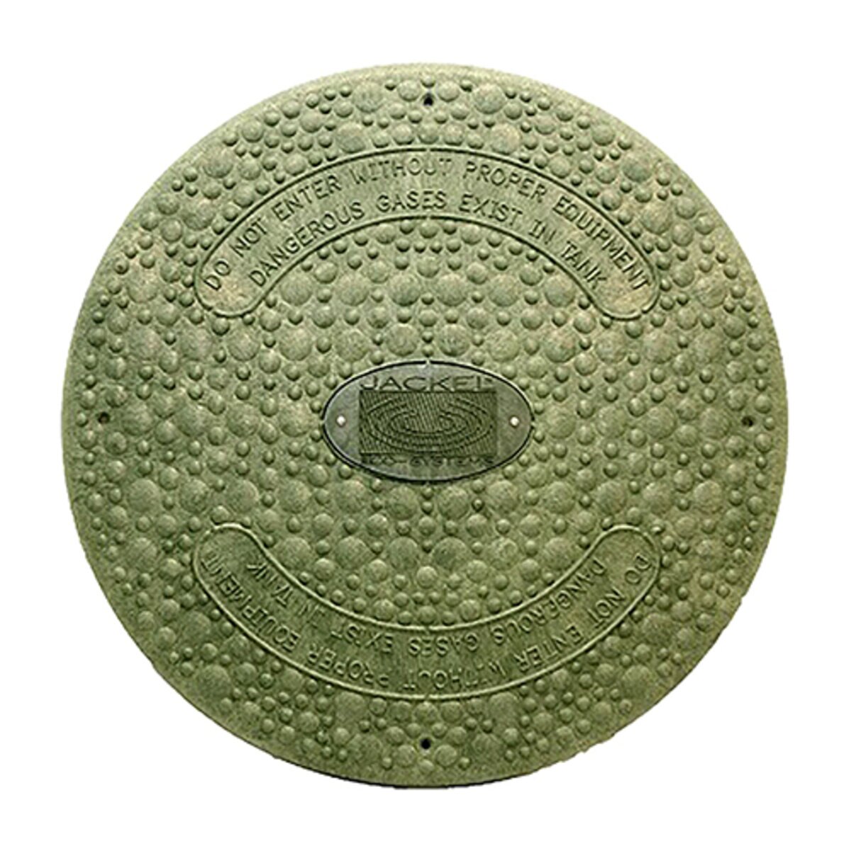 N-12 Structural Foam Solid Green Lid Fits 24 in | SiteOne US