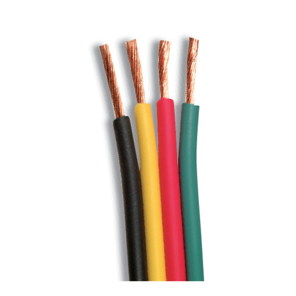 Flat Heavy Duty Jacketed Multi-Color THW Pump Cable 10 Gauge 3 ...