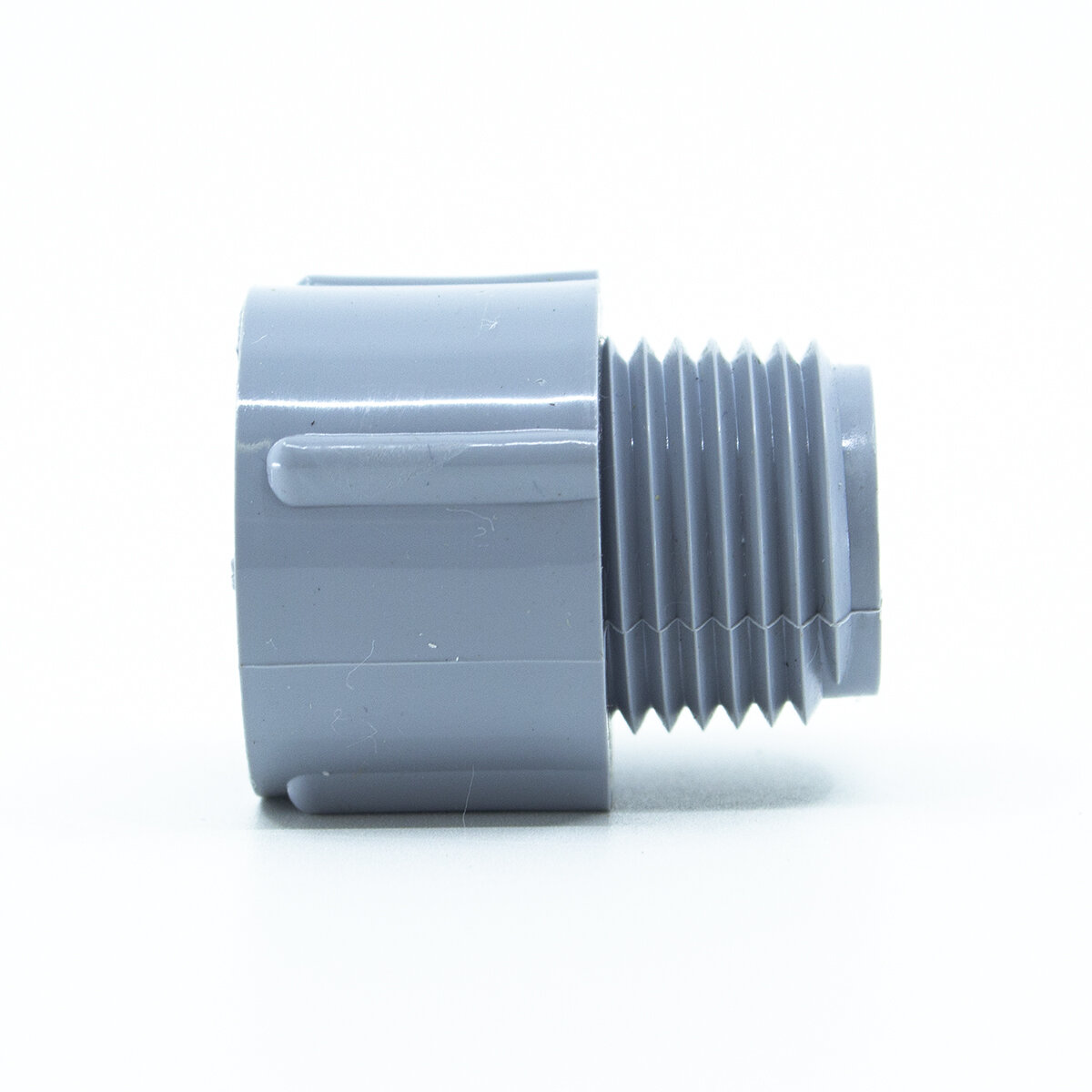 ELECT MALE ADAPTER 1/2 PVC ELECTRICAL FTNG.,Gray | SiteOne US