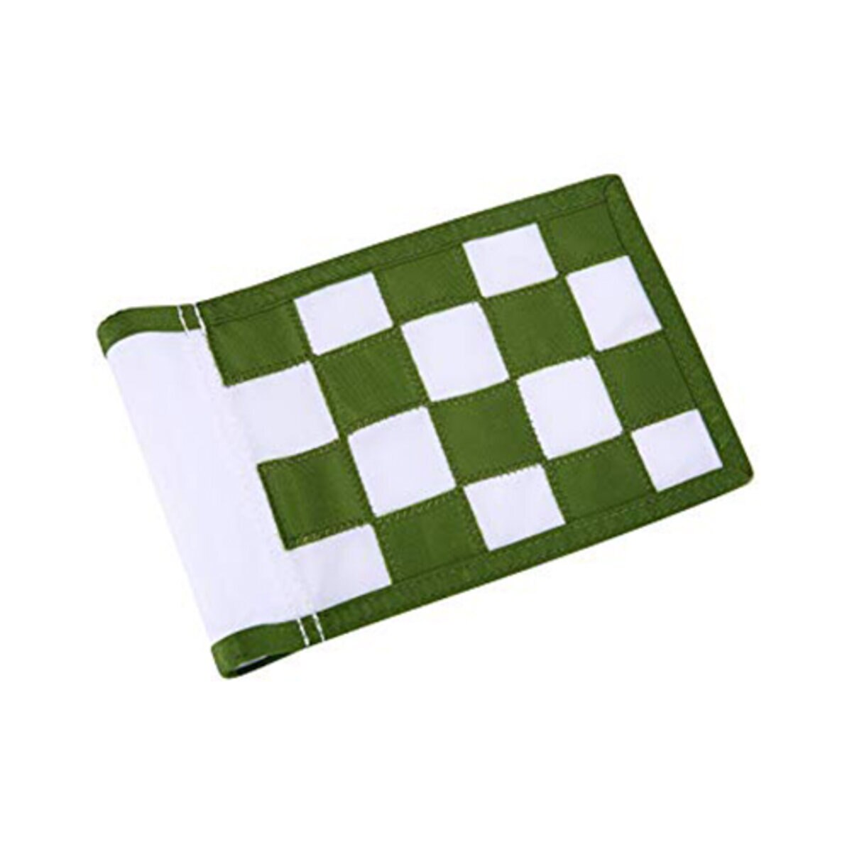 Tube Style Flag 400 Denier Nylon Augusta & White Checkered 7 in. x 10 ...
