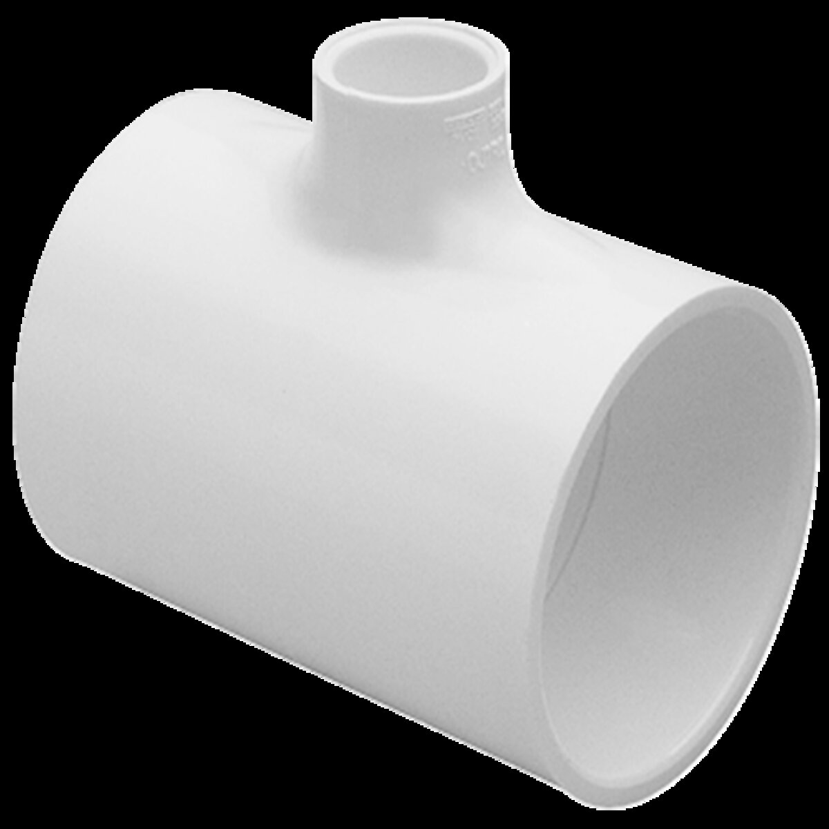 Sch 40 PVC Reducing Tee 6 in. x 4 in. Socket | SiteOne US