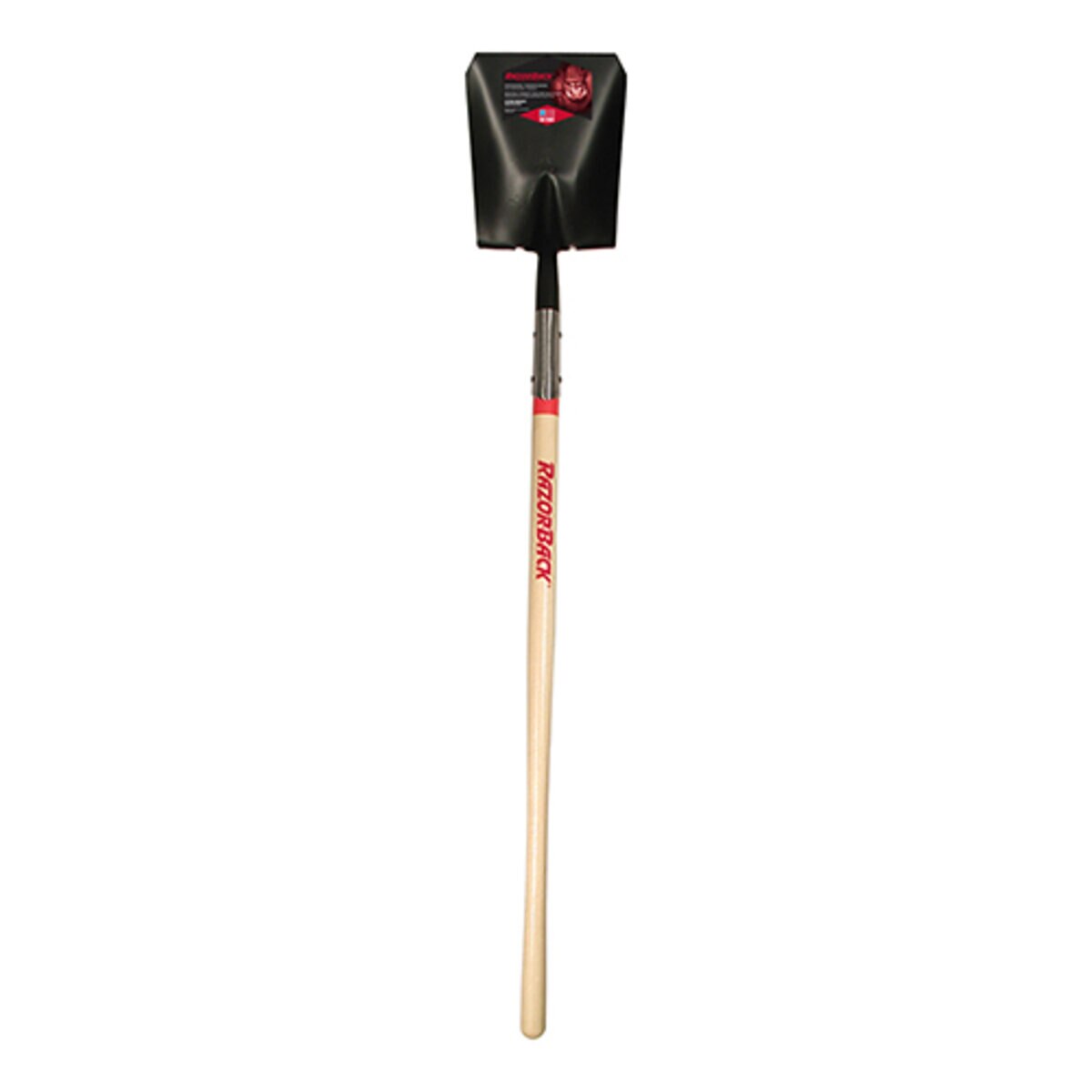 Razor-Back Square Point Shovel Open Back 48 in. Hardwood Handle ...