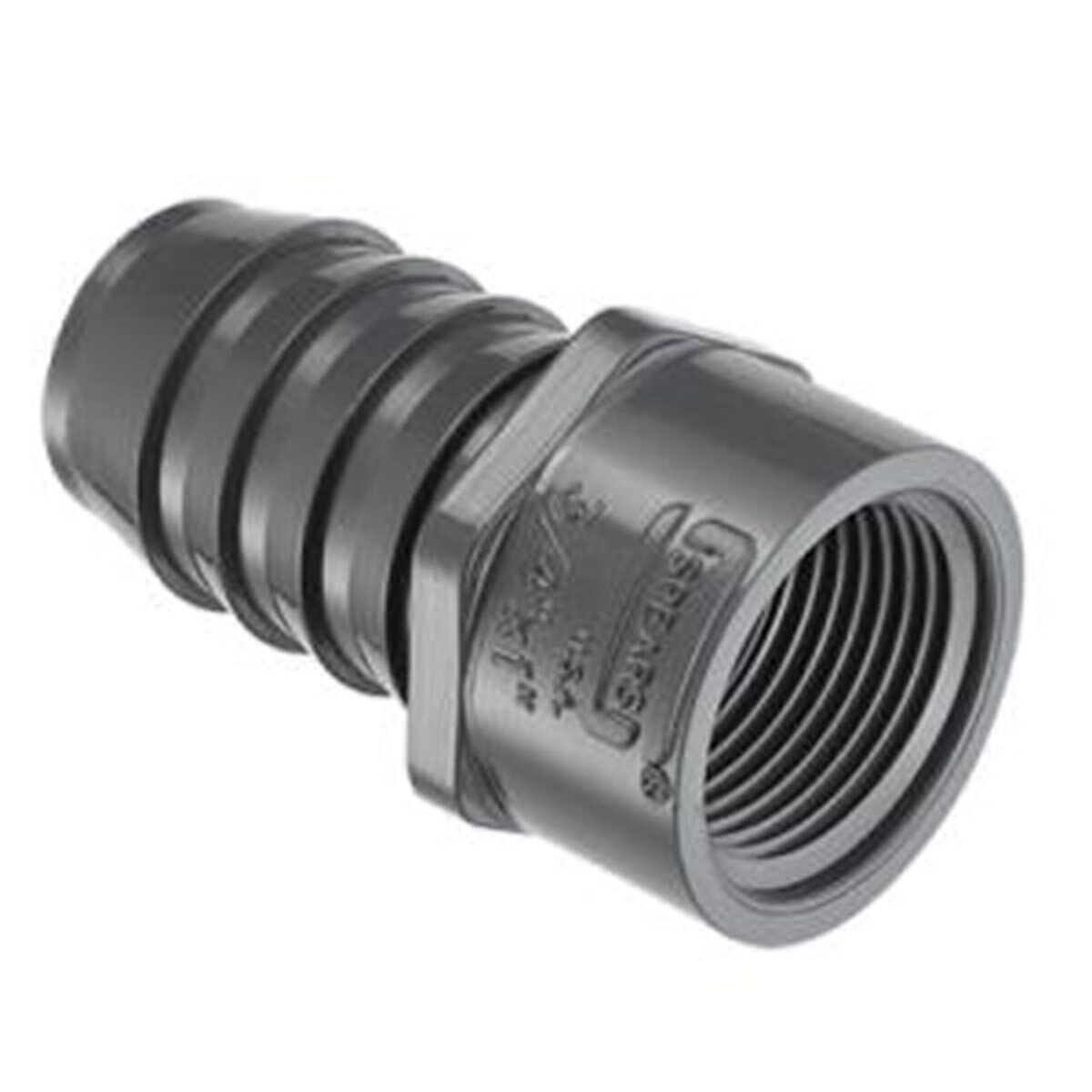 Poly Insert Reducing Female Adapter 3/4 in. x 1 in. FIPT x Insert ...