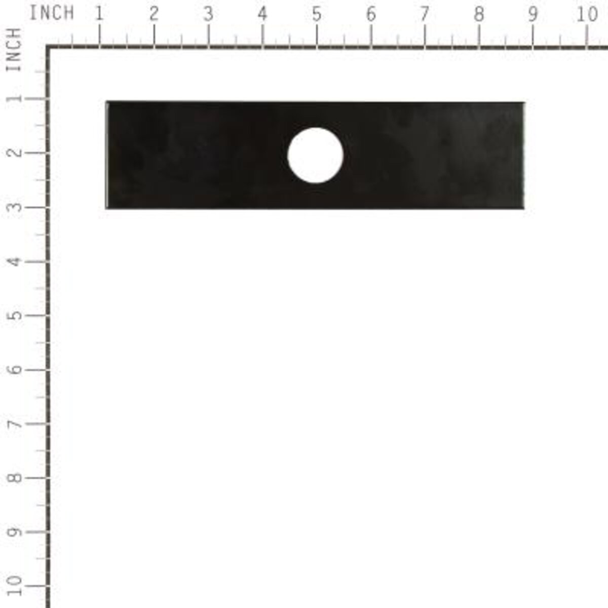 Edger Blade 8 in. x 1 in. x .120 in. Heat Treated/Not Sharpened ...