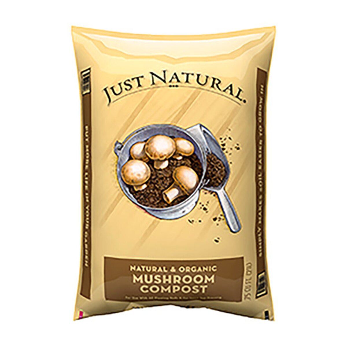 Just Natural Organic Mushroom Compost 0.75 cu. ft. Bag | SiteOne US