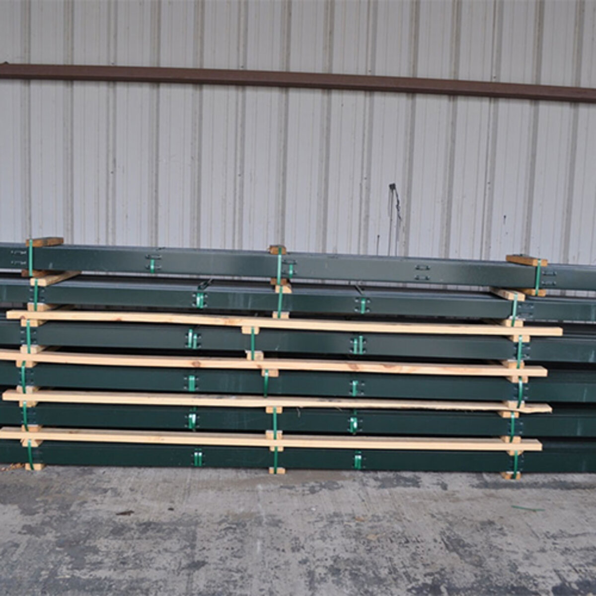 JD Russell Duraedge Steel Landscape Edging Green 7 Gauge 3/16 in. x 4 ...
