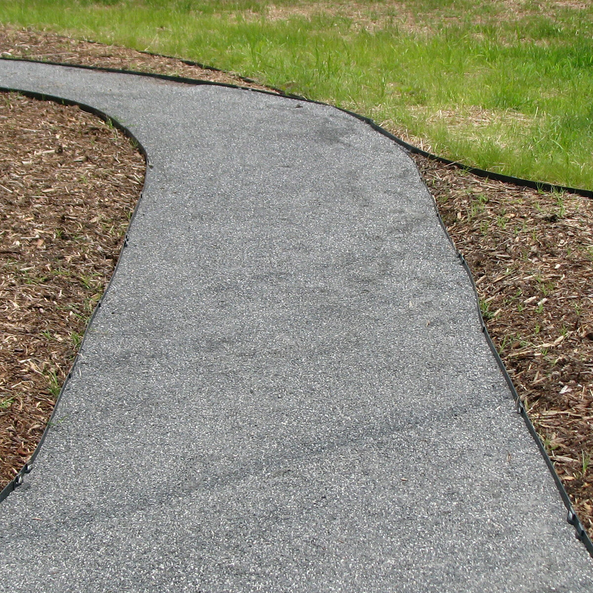 Border Concepts Border Line Steel Landscape Edging Brown 1/8 in. x 4 in ...