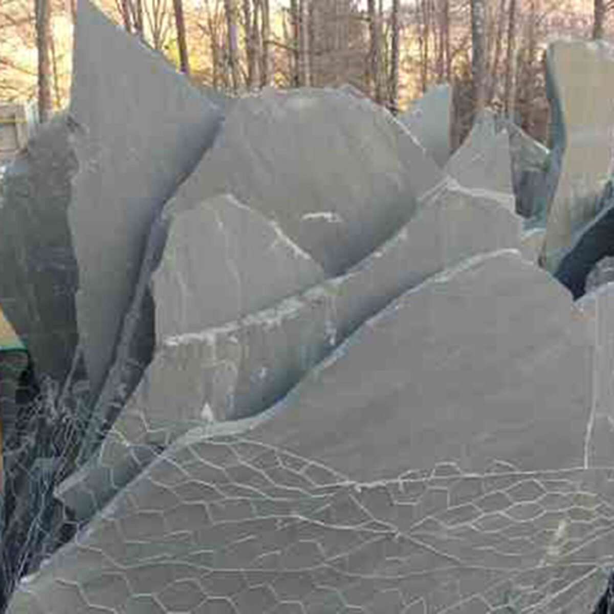 Flagstone Bluestone Select Blue Irregular Stand Up 1 1/2 - 2 1/2 in ...