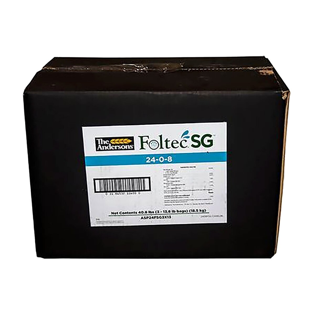 The Andersons Foltec SG 24-0-8 + Micros All Purpose Soluble Fertilizer 41 lb. (3 x 13.6 lb ...