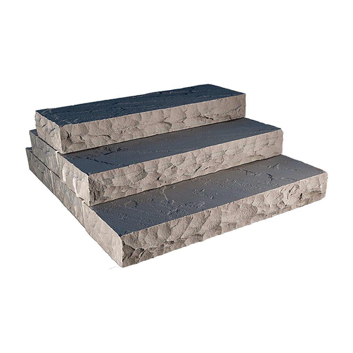 Step Castle Grey Sandstone Rockface 4 Sides 6 in. x 16 in. x 96 in ...