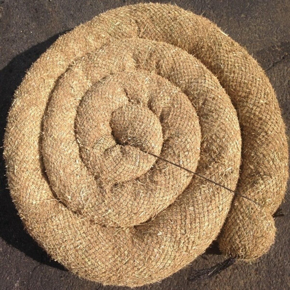 Straw Wattle Roll Near Me - Erosion Control - 9 in. x 25 ft.