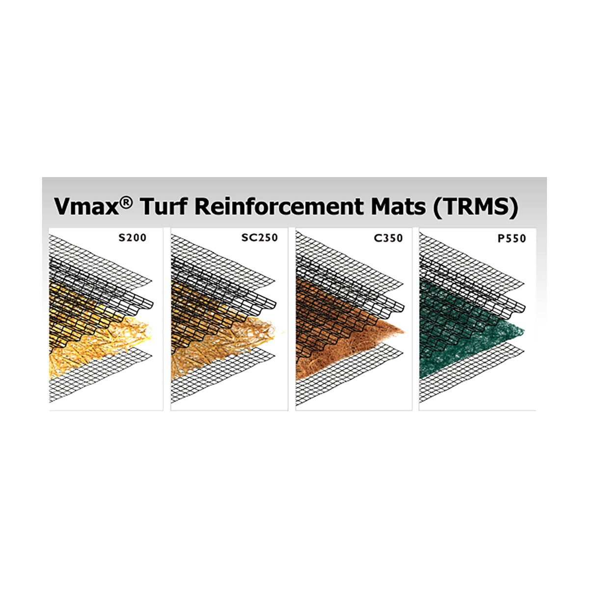 Western Green VMAX Straw/Coconut Turf Reinforcement Mat 8 ft. x 90 ft ...