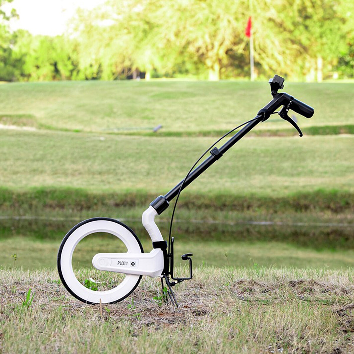 Plott Carta 19 in. Digital Measuring Wheel w/ Spray Can | SiteOne