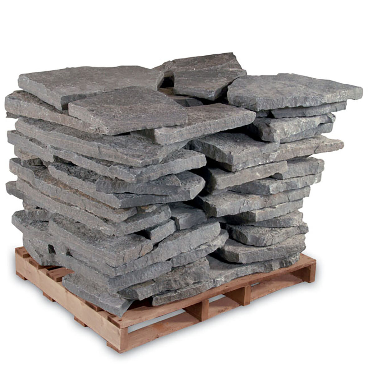 Flagstone Sycamore Blue Limestone Patio/Steppers 2 in | SiteOne US