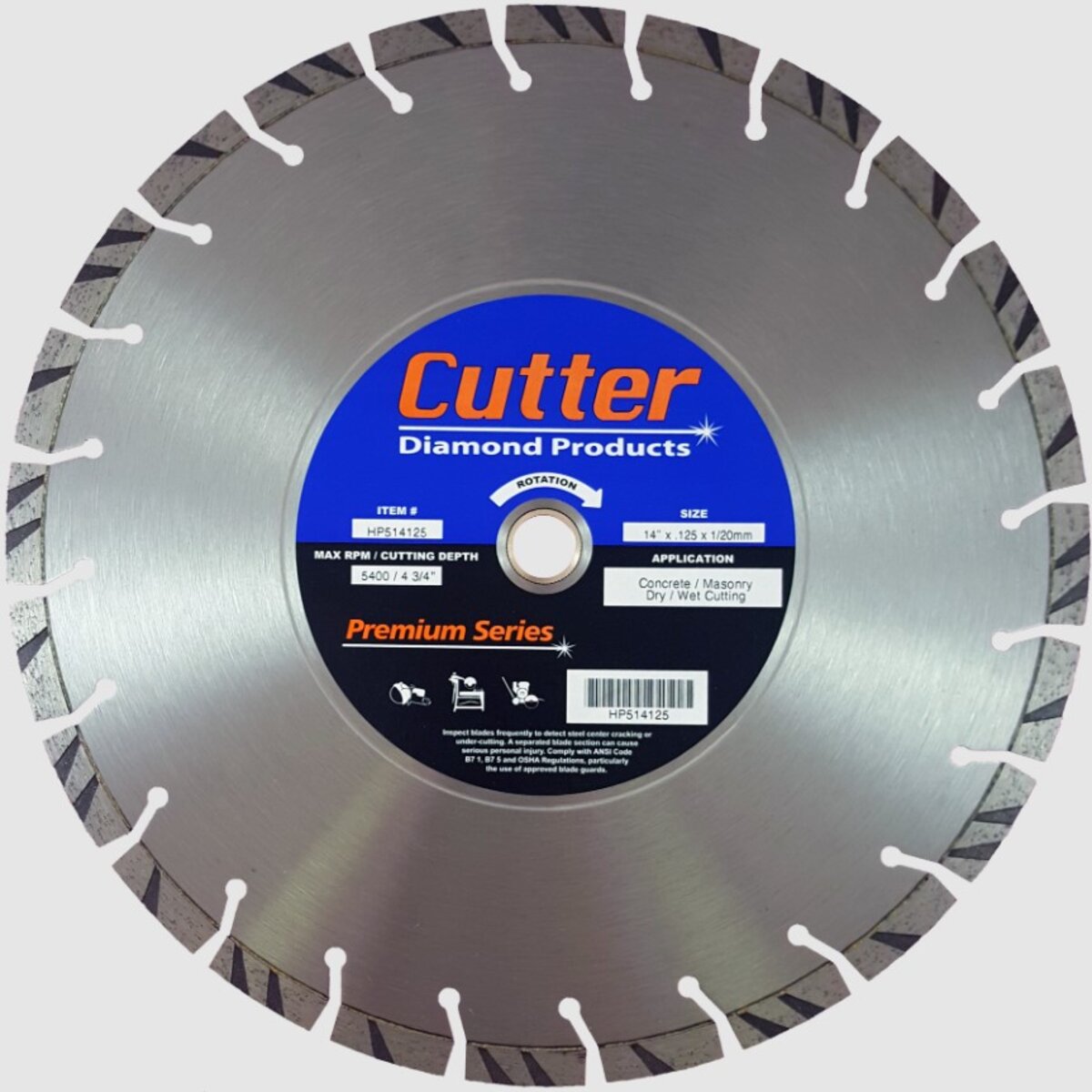 General Purpose Diamond Blade 16.5 in | SiteOne US