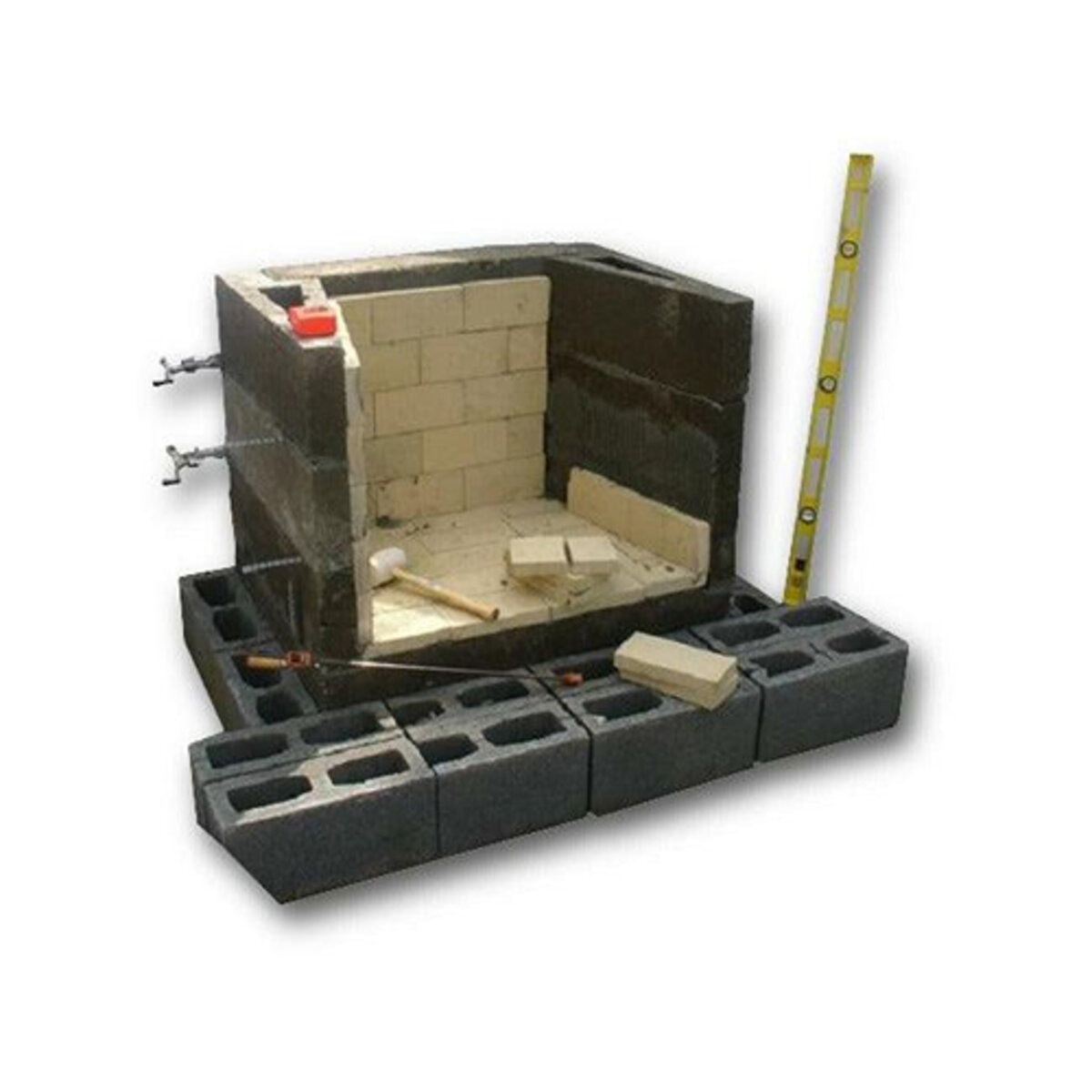 FireRock Indoor Fireplace Rumford Model 48 in. | SiteOne