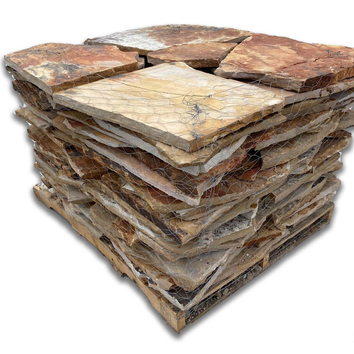 Flagstone Arkansas Cherry Blend Sandstone 1 in | SiteOne US