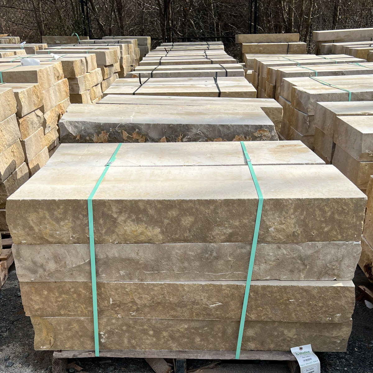 Step Lueders Limestone Buff 18 in. x 48 in | SiteOne US