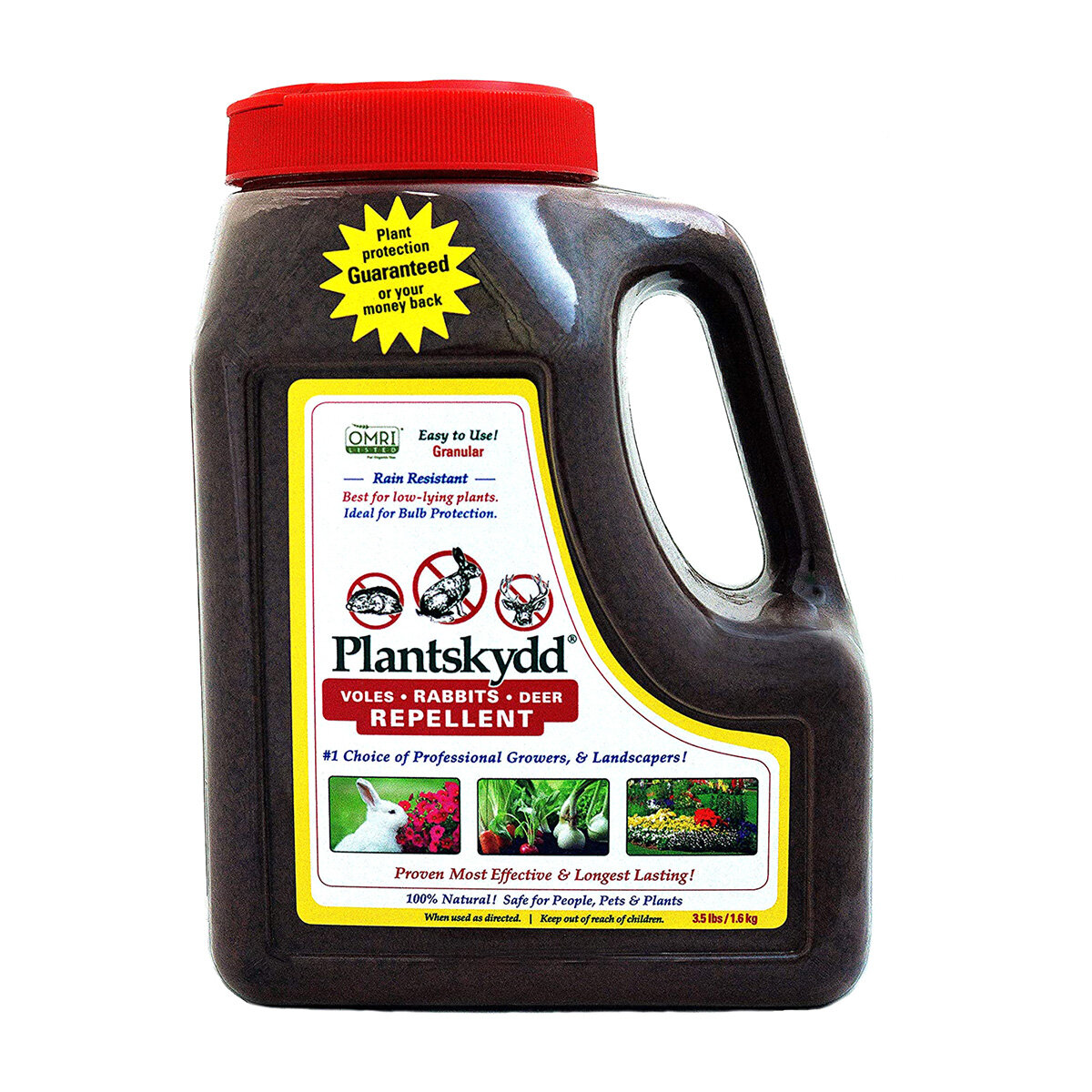 PlantSkydd Rabbits, Deer, and Voles Repellent Granular 3 1/2 lb ...