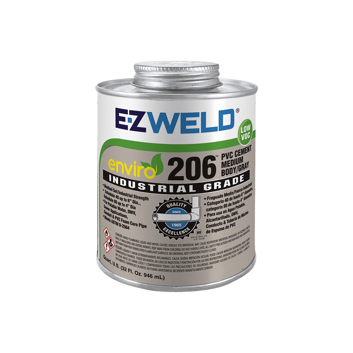 Ez-Weld PVC Gray Cement gal | SiteOne US