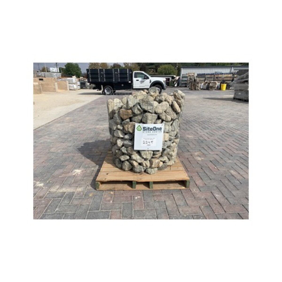 Palletized River Rock Granite Cobbles | SiteOne US